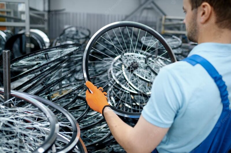 Do you know how to assembly the spokes,rim,hub and tyre into one ...